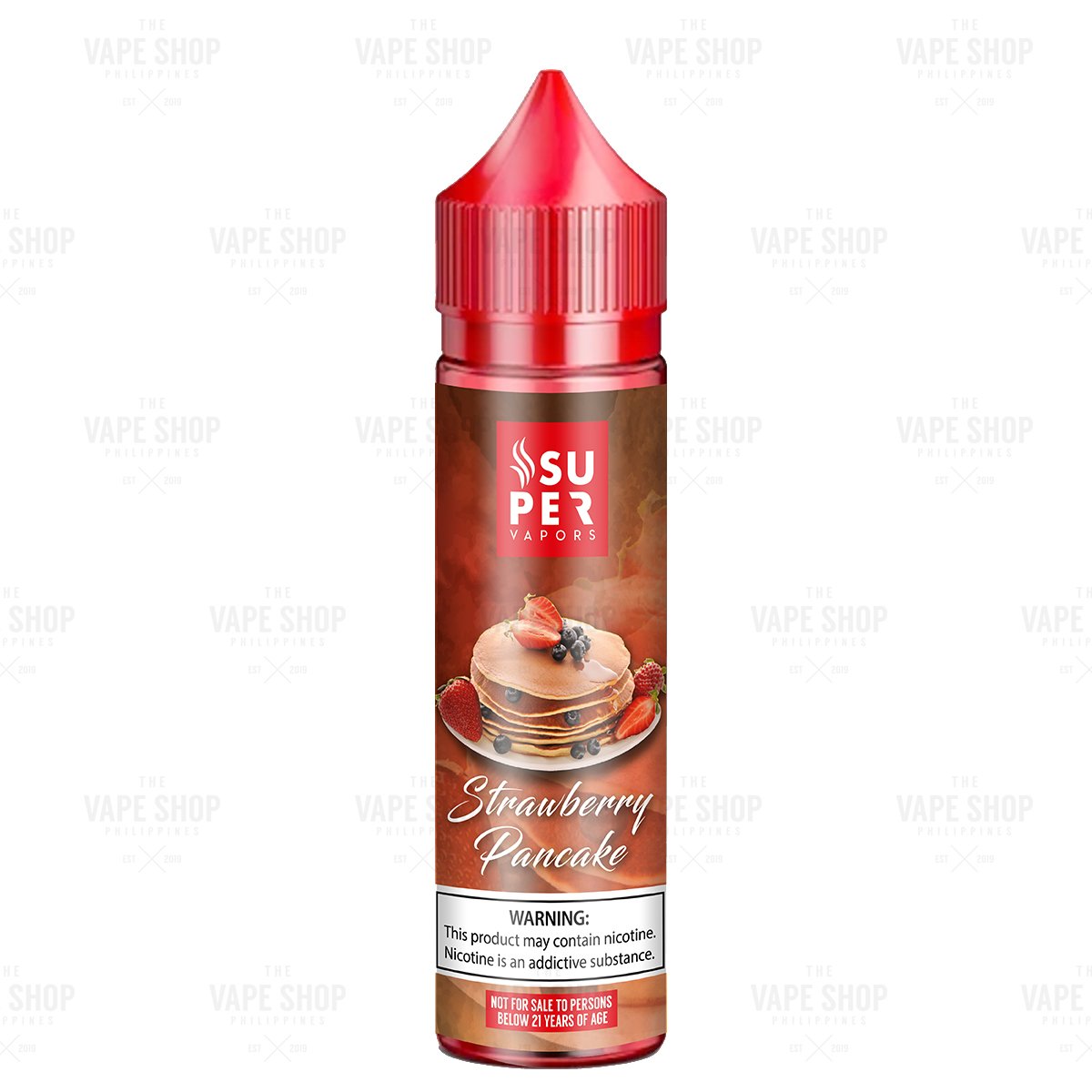 SUPER Vapors Strawberry Pancake - The Vape Shop Philippines