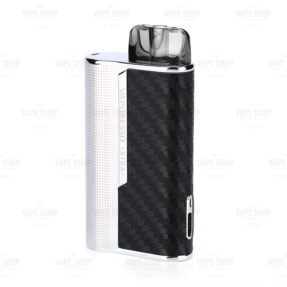 Vaporesso XTRA Pod Kit 900mAh - Silver - The Vape Shop Philippines